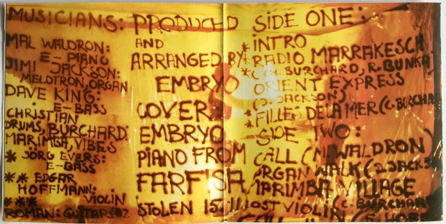 EMBRYO—STEIG AUS